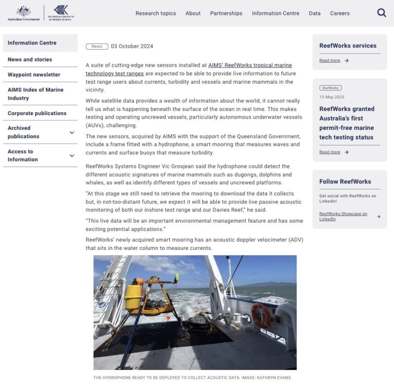 deploying-jasco-hydrophone-to-listen-for-underwater-vessels